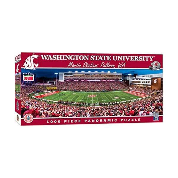 ジグソーパズル 海外製 アメリカ WAS1030 MasterPieces 1000 Piece Sports Jigsaw Puzzle - NCAA Washington State Cougars Center View Panora...