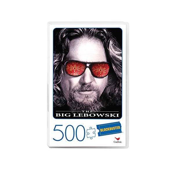 ジグソーパズル 海外製 アメリカ 6059000 The Big Lebowski Movie 500-Piece Puzzle in Plastic Retro Blockbuster VHS Video Case海外限定品を迅速輸入！5...