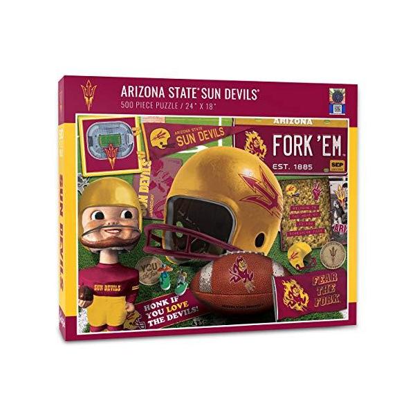 ジグソーパズル 海外製 アメリカ 0950103 YouTheFan NCAA Arizona State Sun Devils Retro Series Puzzle - 500 Pieces海外限定品を迅速輸入！5〜15営業日にて発送し...