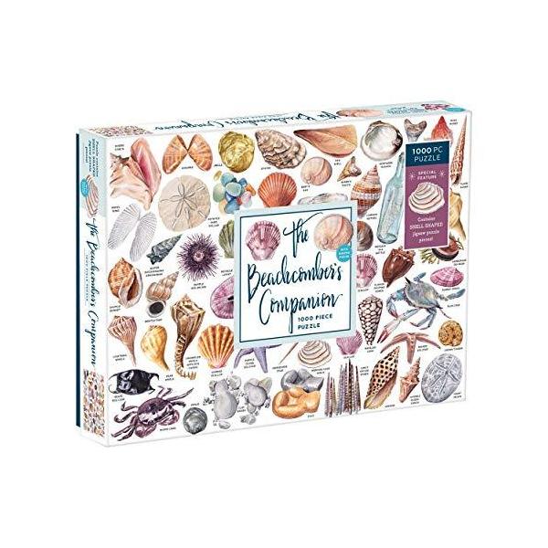 ジグソーパズル 海外製 アメリカ 9780735357051 Galison Beachcombers Companion 1000 Piece Jigsaw Puzzle for Adults, Beach Puzzle with Col...