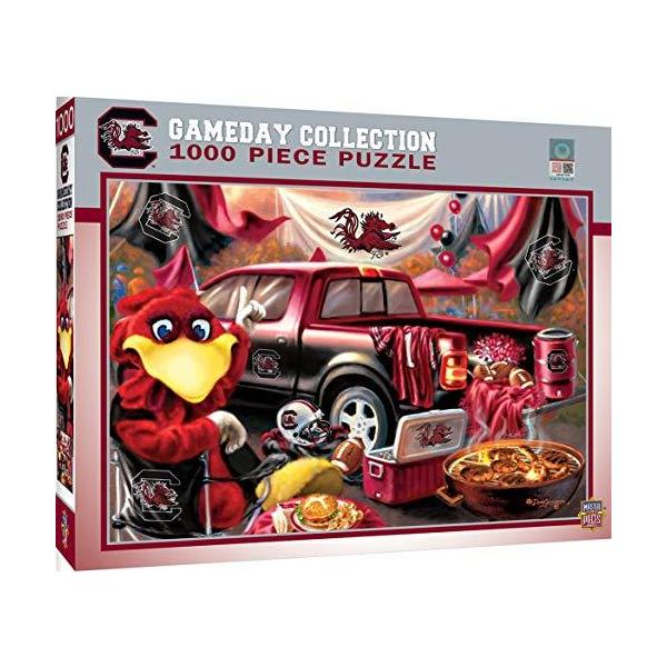 ジグソーパズル 海外製 アメリカ USC1060 Masterpieces 1000 Piece Jigsaw Puzzle for Adults - NCAA South Carolina Gamecocks Gameday - 19.2...