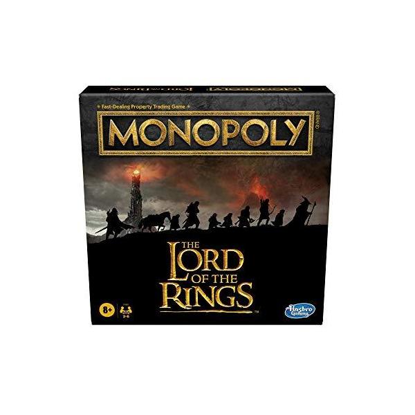 ボードゲーム 英語 アメリカ 海外ゲーム F1663 Hasbro Gaming Monopoly: The Lord of The Rings Edition Board Game Inspired by The Movie Trilog...