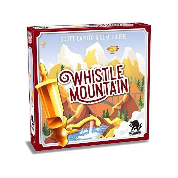 ボードゲーム 英語 アメリカ 海外ゲーム BEZ00042 Whistle Mountain, Strategic Board Game, Tile Laying, Worker Placement Game Fun Game for Ad...