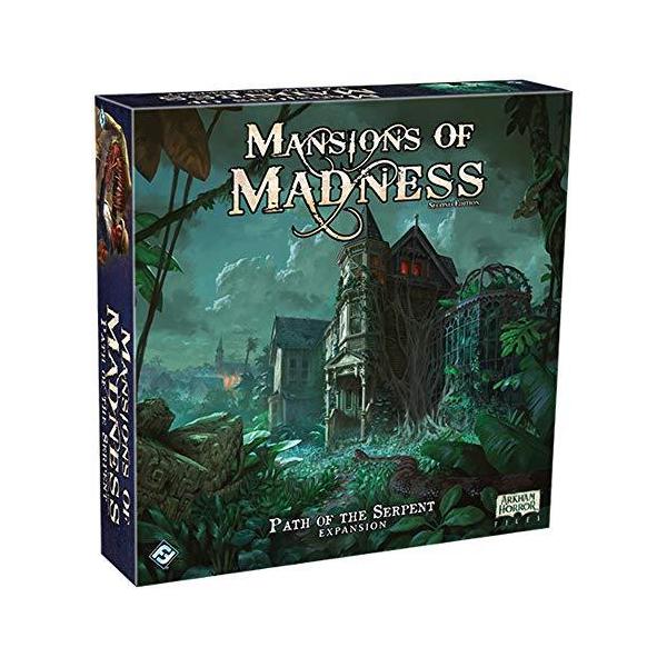 ボードゲーム 英語 アメリカ 海外ゲーム MAD28 Mansions of Madness Path of The Serpent Expansion - Conquer The Perils of The Jungle and Unea...