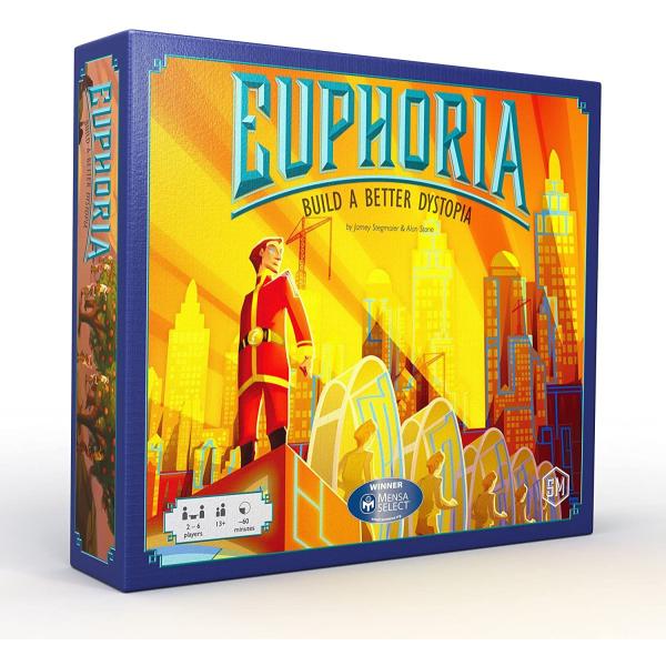 ボードゲーム 英語 アメリカ 海外ゲーム 332275 Stonemaier Games: Euphoria: Build a Better Dystopia (Base Game) | Competitive Dice Worker Pl...