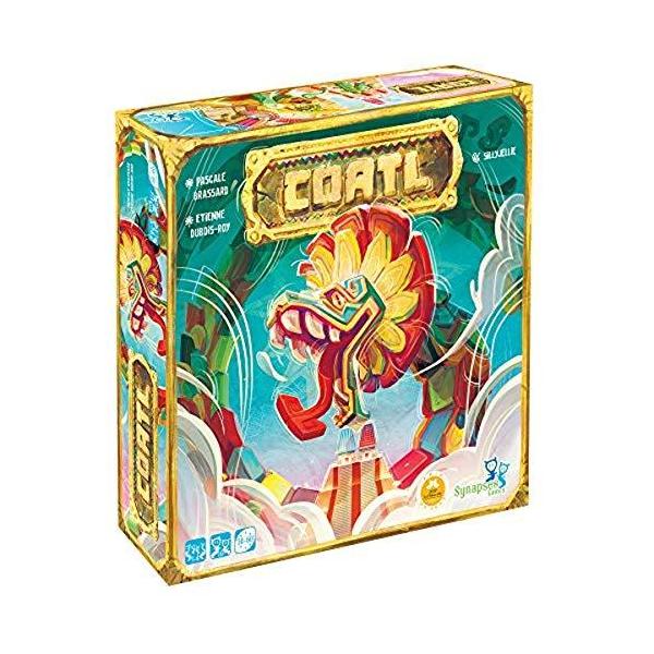 ボードゲーム 英語 アメリカ 海外ゲーム COA01ENFR Synapses Games | Coatl | Strategy Board Game | 3D Plastic Pieces | 1 to 4 Players | 30+ M...