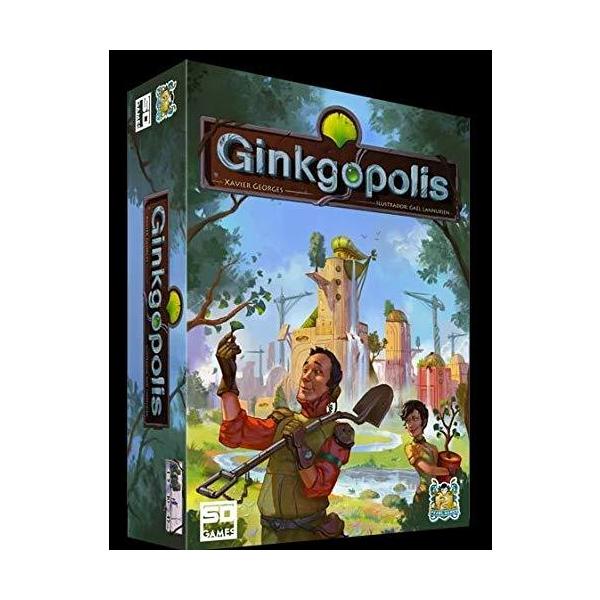 ボードゲーム 英語 アメリカ 海外ゲーム GINK01 Ginkgopolis Board Game | Competitive Worker Placement Strategy Game for Adults and Kids | Ag...