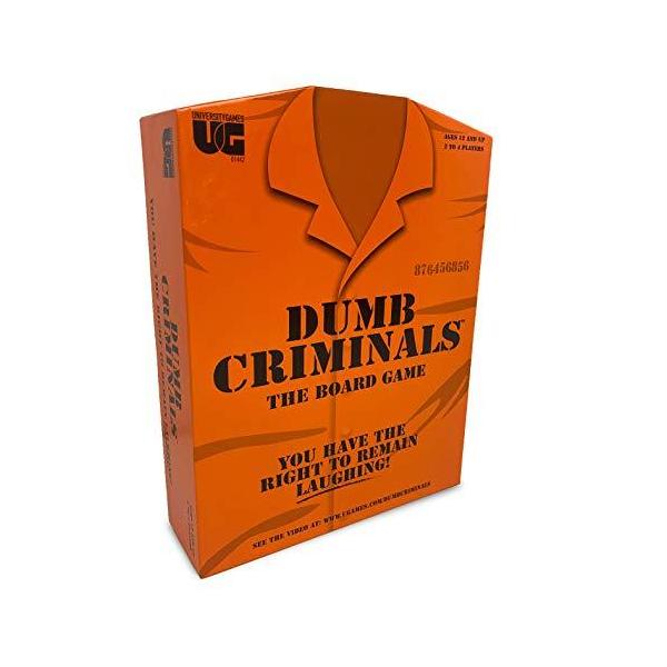 ボードゲーム 英語 アメリカ 海外ゲーム 01442 University Games, Dumb Criminals Board Game, for 2-4 Players海外限定品を迅速輸入！5〜15営業日にて発送します。型番：0144...