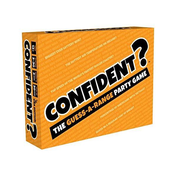 ボードゲーム 英語 アメリカ 海外ゲーム CG001 CONFIDENT? Board Game | Great Group Party Game for Family Game Night | Trivia with a Twist fo...