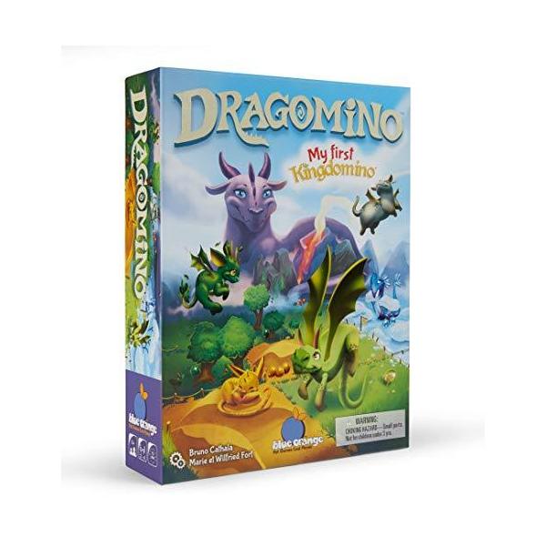 ボードゲーム 英語 アメリカ 海外ゲーム 09011 BLUE ORANGE GAMES Dragomino, My First Kingdomino- Kid Strategy Game for 2 to 4 Players- Ages ...