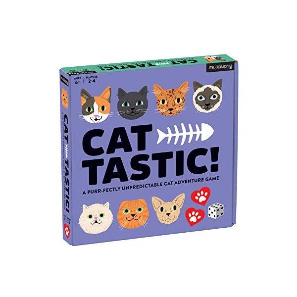 ボードゲーム 英語 アメリカ 海外ゲーム 9780735365377 Mudpuppy Cat-Tastic! Board Game ? Exciting Cat Board Game for 2-4 Players, Teaches Re...