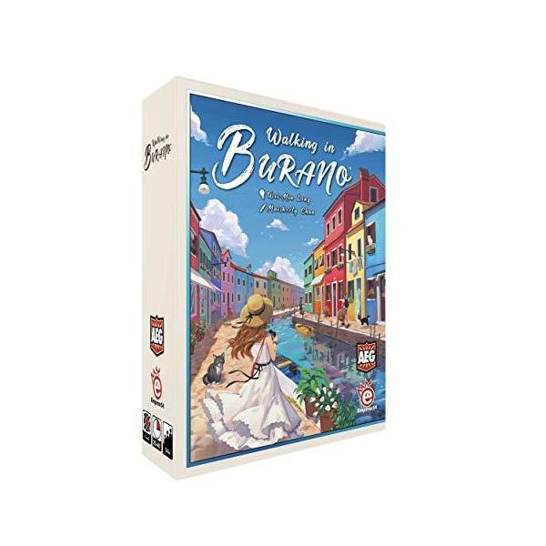 ボードゲーム 英語 アメリカ 海外ゲーム ALD07067 AEG Walking in Burano Card Game, Build a Colorful City, Fun for All Ages, 1 to 4 Players, ...