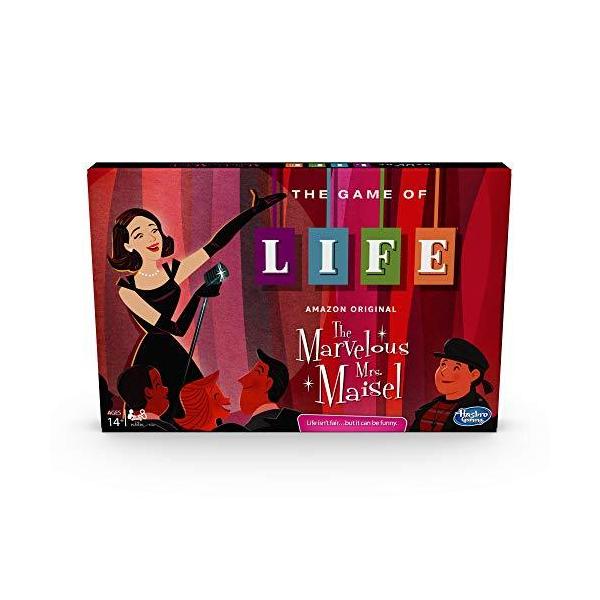 ボードゲーム 英語 アメリカ 海外ゲーム E9447 Hasbro Gaming The Game of Life: The Marvelous Mrs. Maisel Edition Board Game; Inspired by The...