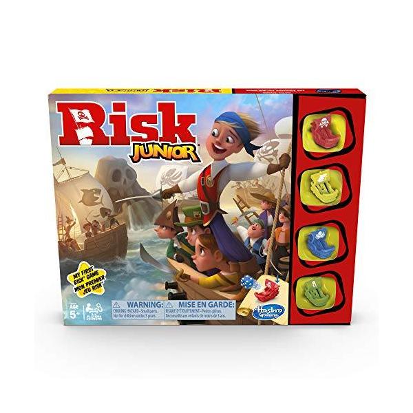 ボードゲーム 英語 アメリカ 海外ゲーム E6936 Hasbro Gaming Risk Junior : Strategy Board Game; A Kid's Intro to The Classic Game for Ages 5...
