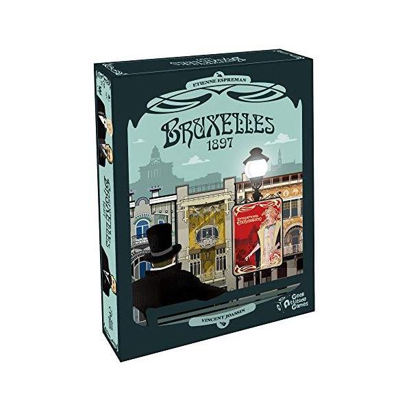 ボードゲーム 英語 アメリカ 海外ゲーム BXL97-EN Geek Attitude: Burxelles 1897, Board Game, Sequel to Bruxelles 1893, 2 to 4 Players, 45-60...