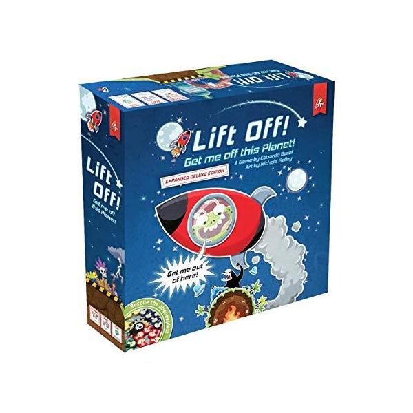 ボードゲーム 英語 アメリカ 海外ゲーム PFX110 Pencil First Games Lift Off! Get me Off This Planet! Expanded Deluxe Board Game ? A Space Ga...