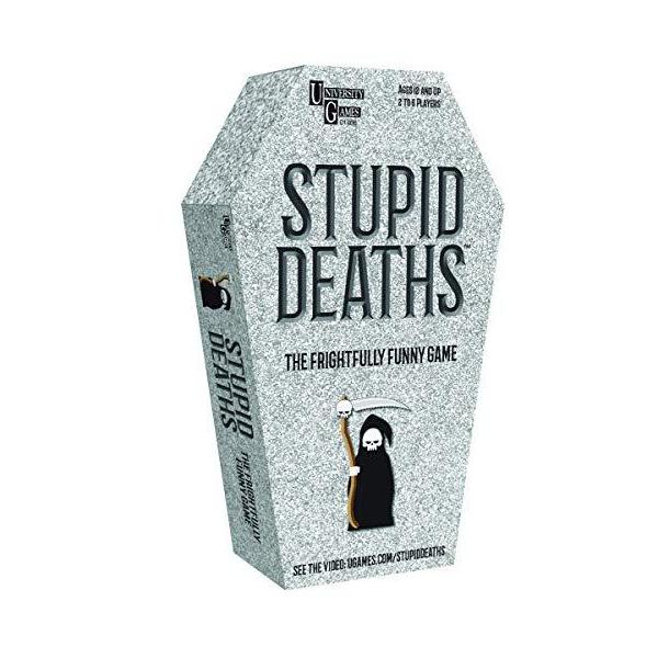 ボードゲーム 英語 アメリカ 海外ゲーム 1406 University Games, Stupid Deaths Coffin Tin Game海外限定品を迅速輸入！5〜15営業日にて発送します。型番：1406海外サイズ：youth la...