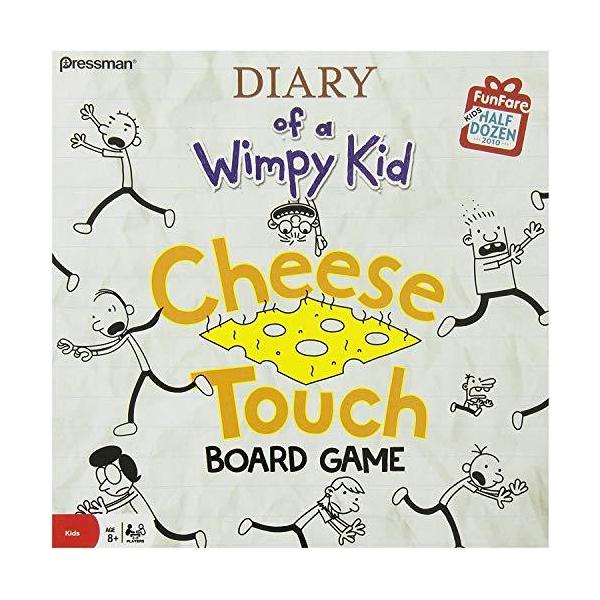 ボードゲーム 英語 アメリカ 海外ゲーム 919418 Diary of a Wimpy Kid Cheese Touch Game - Race to The Finish While Learning About Your Friend...