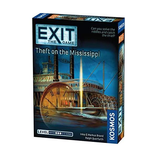 ボードゲーム 英語 アメリカ 海外ゲーム 692873 EXIT: Theft on The Mississippi | Escape Room Game in a Box| EXIT: The Game ? A Kosmos Game |...