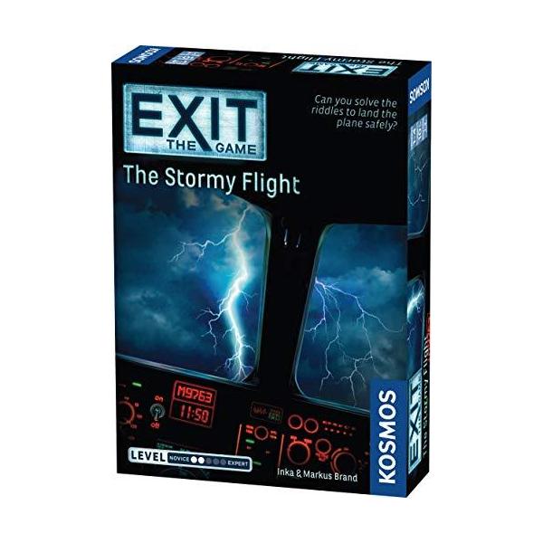 ボードゲーム 英語 アメリカ 海外ゲーム 692874 EXIT: The Stormy Flight | Escape Room Game in a Box| EXIT: The Game ? A Kosmos Game | Family...