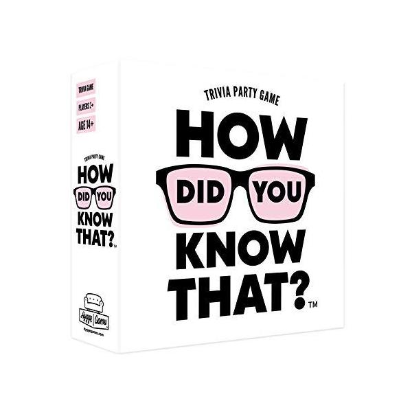 ボードゲーム 英語 アメリカ 海外ゲーム 21132 Hygge Games How did You Know That? ? Trivia Party Game, White海外限定品を迅速輸入！5〜15営業日にて発送します。型番：211...