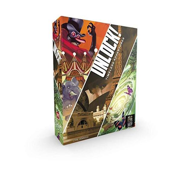 ボードゲーム 英語 アメリカ 海外ゲーム UNL06 UNLOCK! Timeless Adventures Card Game | Escape Room Games for Adults and Kids | Mystery Games...