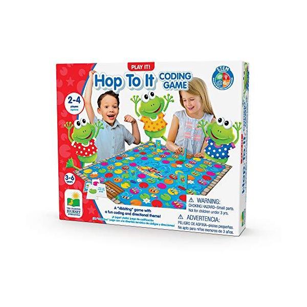 ボードゲーム 英語 アメリカ 海外ゲーム 300039 The Learning Journey: Play It! Game - Hop to It - Coding Game for Kids Ages 3 and Up - Award...