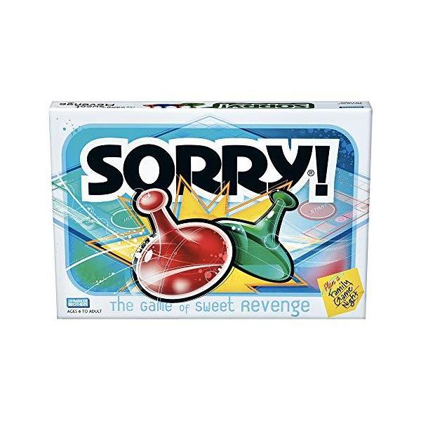 ボードゲーム 英語 アメリカ 海外ゲーム 00390079 Hasbro Gaming Sorry! Family Board Games for Kids and Adults, 2 to 4 Players, Ages 6 and Up...