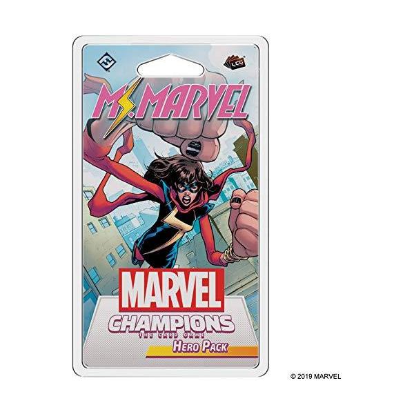ボードゲーム 英語 アメリカ 海外ゲーム MC05en Marvel Champions The Card Game Ms. Marvel HERO PACK - Superhero Strategy Game, Cooperative G...
