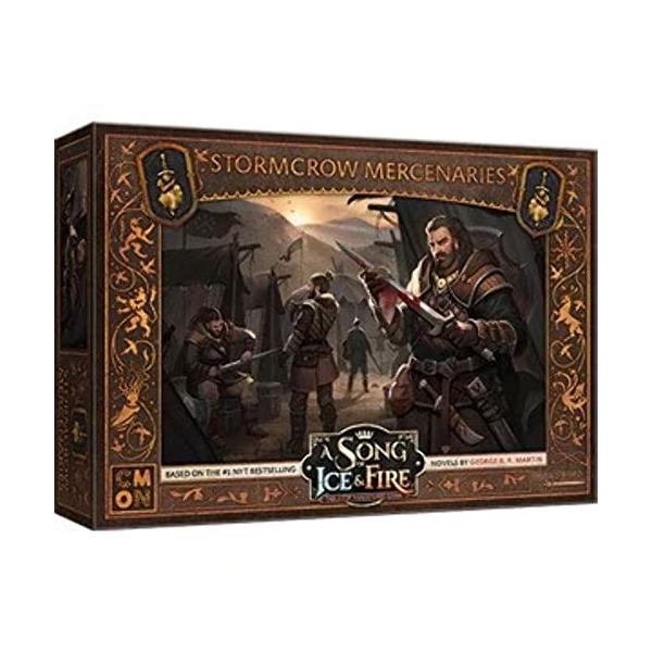 ボードゲーム 英語 アメリカ 海外ゲーム  A Song of Ice and Fire Tabletop Miniatures Stormcrow Mercenaries Unit Box | Strategy Game for Teen...