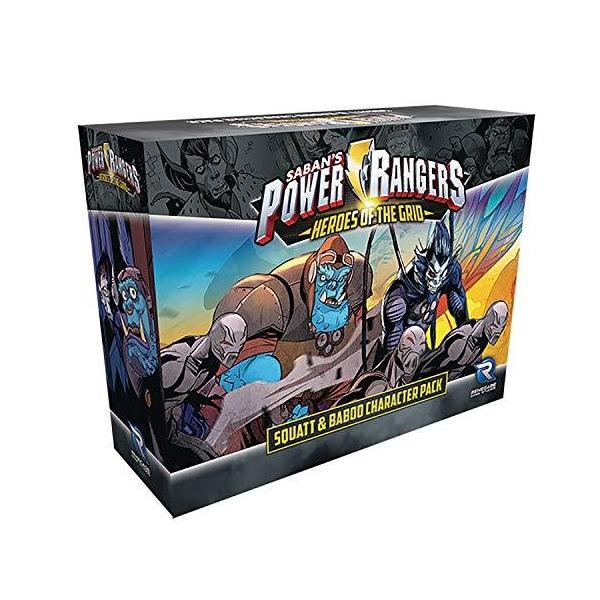 ボードゲーム 英語 アメリカ 海外ゲーム RGS2165 Renegade Game Studios Power Rangers Heroes of The Grid Squatt &amp; Baboo Character Pack, f...
