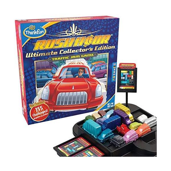 ボードゲーム 英語 アメリカ 海外ゲーム 76423 5 ThinkFun Rush Hour Ultimate Collector’s Edition ? Escape Gridlock in Style for Ages 8 and U...
