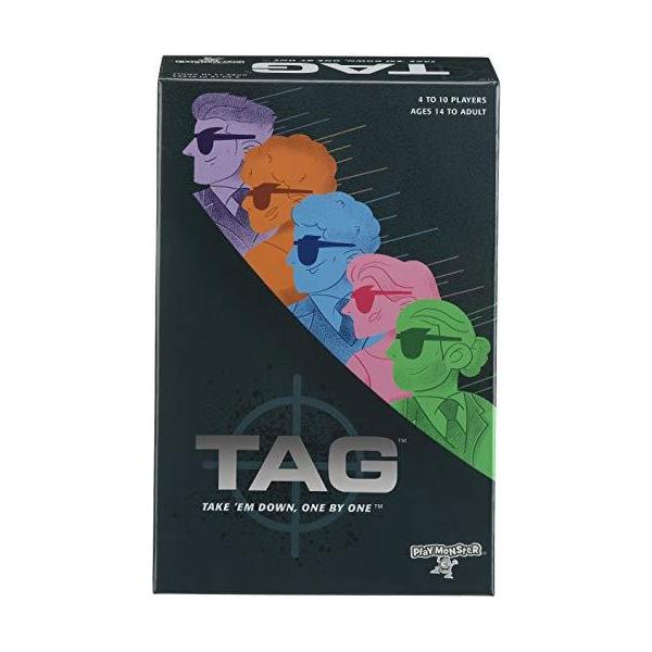 ボードゲーム 英語 アメリカ 海外ゲーム 7439 TAG -- Live-Action Elimination Competition -- Eliminate Your Target Until You're The Last One ...