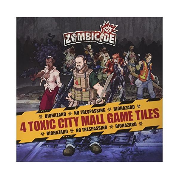 ボードゲーム 英語 アメリカ 海外ゲーム GUG022 CMON Zombicide 4 Toxic City Mall Game Tiles - Expand Your Zombicide Adventures in The Toxic ...