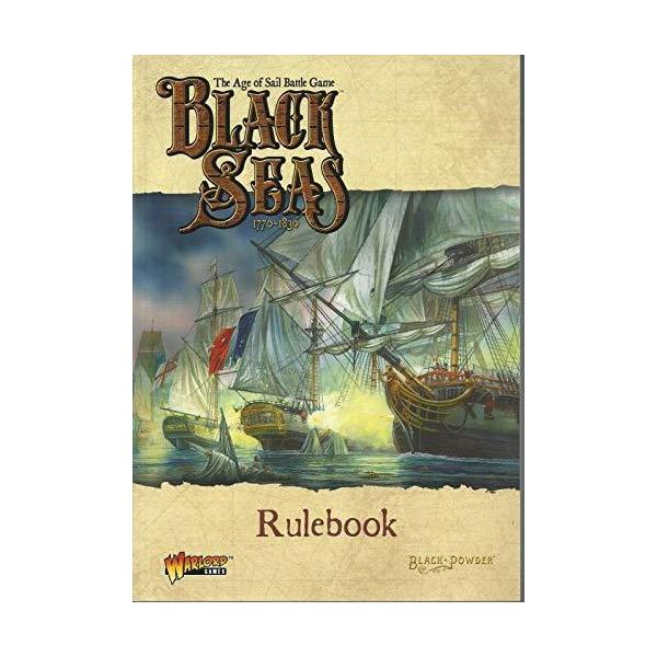 ボードゲーム 英語 アメリカ 海外ゲーム 791010001 Warlord Black Seas The Age of Sail Era Fleet Ship Rulebook Tabe Top Ship Combat Battle Wa...