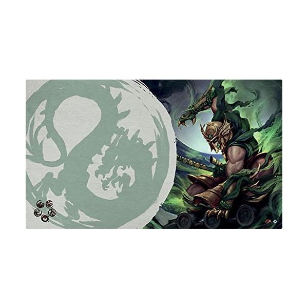 ボードゲーム 英語 アメリカ 海外ゲーム LS512 EDGE Studio Fantasy Flight Games FFG LS512 L5R: Master of The High House of Light Playmat, Mu...