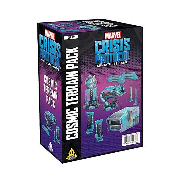 ボードゲーム 英語 アメリカ 海外ゲーム CP22EN Marvel Crisis Protocol Cosmic Terrain EXPANSION | Miniatures Battle Game | Strategy Game for...