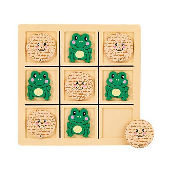 ボードゲーム 英語 アメリカ 海外ゲーム GAP-7-N Rite Lite Passover Tic Tac Toad Game | Pesach Seder Tic Tac Toe Educational Plagues Frogs F...