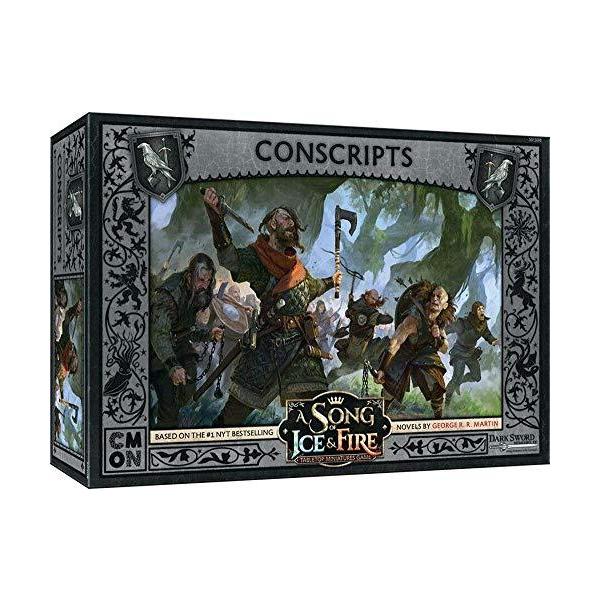 ボードゲーム 英語 アメリカ 海外ゲーム SIF308 CMON A Song of Ice and Fire Tabletop Miniatures Game Conscripts Unit Box - Raise The Ranks o...