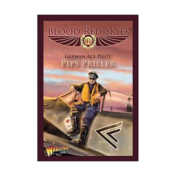 ボードゲーム 英語 アメリカ 海外ゲーム  Blood Red Skies German Ace 'Pips' Priller 1:200 Fw 190 WWII Mass Air Combat War Game海外限定品を迅速輸入！5〜1...