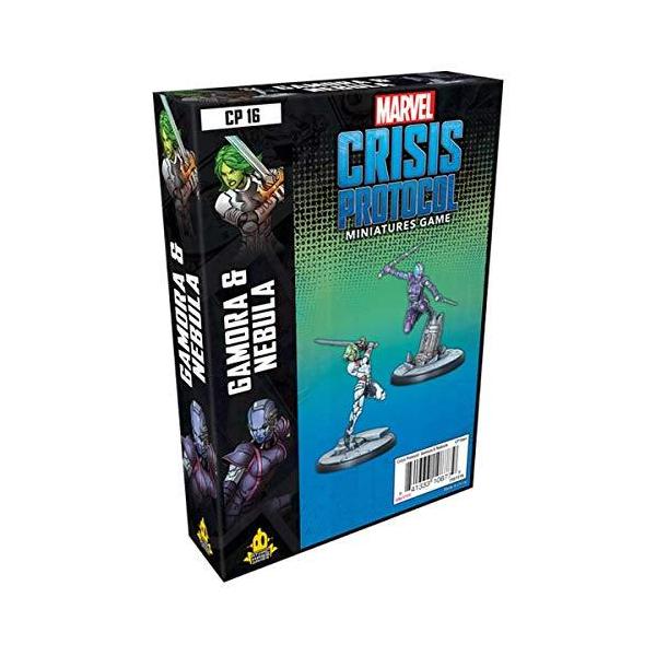 ボードゲーム 英語 アメリカ 海外ゲーム CP16en Atomic Mass Games Marvel Crisis Protocol: Gamora and Nebula (CP16)海外限定品を迅速輸入！5〜15営業日にて発送します。...
