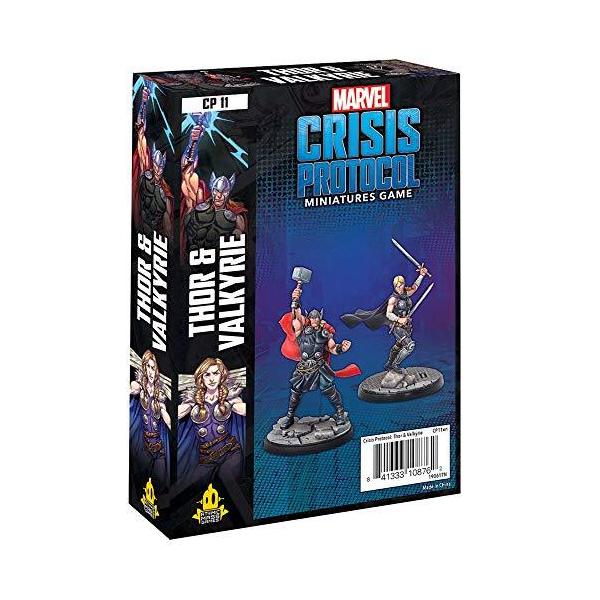 ボードゲーム 英語 アメリカ 海外ゲーム CP11en Marvel Crisis Protocol: Thor and Valkyrie海外限定品を迅速輸入！5〜15営業日にて発送します。型番：CP11en海外サイズ：2. Charact...