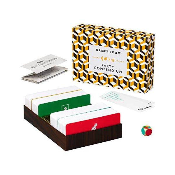 ボードゲーム 英語 アメリカ 海外ゲーム 5055923783290 Ridley’s Room Party Quiz Compendium ? 4-in-1 Card Games Set ? Includes Guess What?, C...