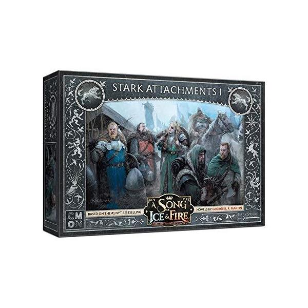 ボードゲーム 英語 アメリカ 海外ゲーム SIF116 CMON A Song of Ice and Fire Tabletop Miniatures Game Stark Unit Attachments Box I - Enhance ...