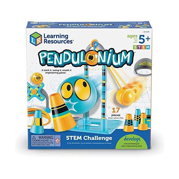 知育玩具 パズル ブロック ラーニングリソース LER9288 Learning Resources Pendulonium STEM Challenge, Kids Pendulum Game, 16 Pieces, Ages 5+海外限...