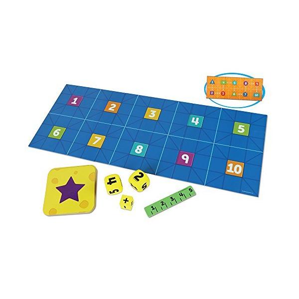 知育玩具 パズル ブロック ラーニングリソース LER2861 Learning Resources Code &amp; Go Robot Mouse Math, STEM, Math Expansion Pack, Ages 5+,Mu...