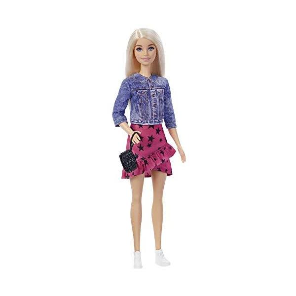 バービー バービー人形 GXT03 Barbie: Big City, Big Dreams Malibu” Roberts Doll (Blonde, 11.5-in) Wearing Jacket, Skirt &amp; Access...