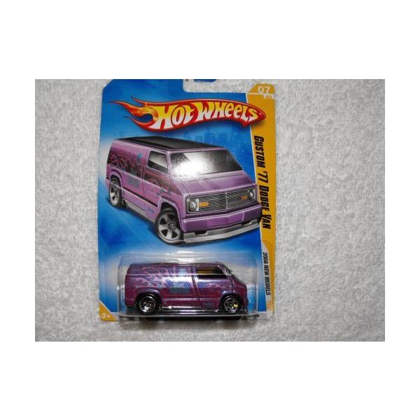 ホットウィール マテル ミニカー ホットウイール L9922 Hot Wheels 2008-007 New Models Custom '77 Dodge Van 1:64 Scale海外限定品を迅速輸入！5〜15営業日にて発送します。型...