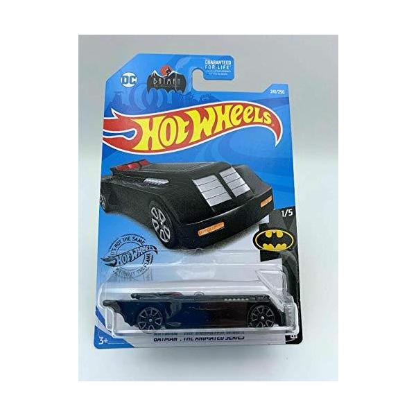 ホットウィール Hot Wheels DC バットマン アニメーションシリーズ 1/5 241/250 Batman ビークル ミニカーホットウィール マテル ミニカー ホットウイール FYF90 Hot Wheels 2019 P Cas...