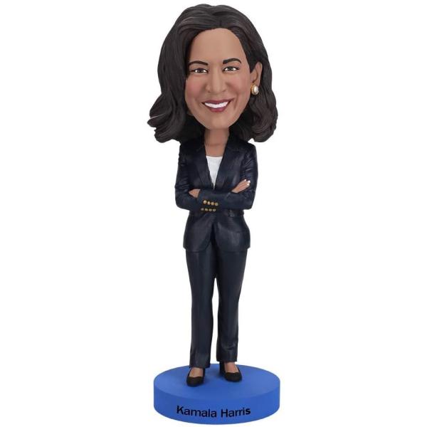 ボブルヘッド バブルヘッド 首振り人形 ボビンヘッド BOBBLEHEAD 91646 Royal Bobbles Kamala Harris Bobblehead, Premium Polyresin Lifelike Figure, U...